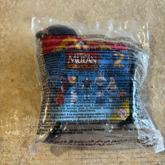 McDonald's | Toys | Vintage Mulan 2 Happy Meal Toy Khan New | Poshmark